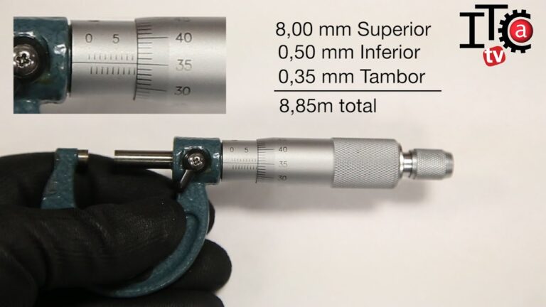 ¿Para qué sirve el tornillo micrométrico? Descubre su importancia y ...